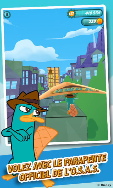 L'agent Perry revient sur Android avec Agent P DoofenDASH – DroidSoft