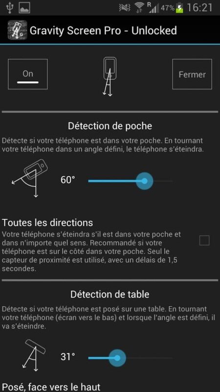 Gravity Screen : Pour un smartphone encore plus intelligent. – DroidSoft