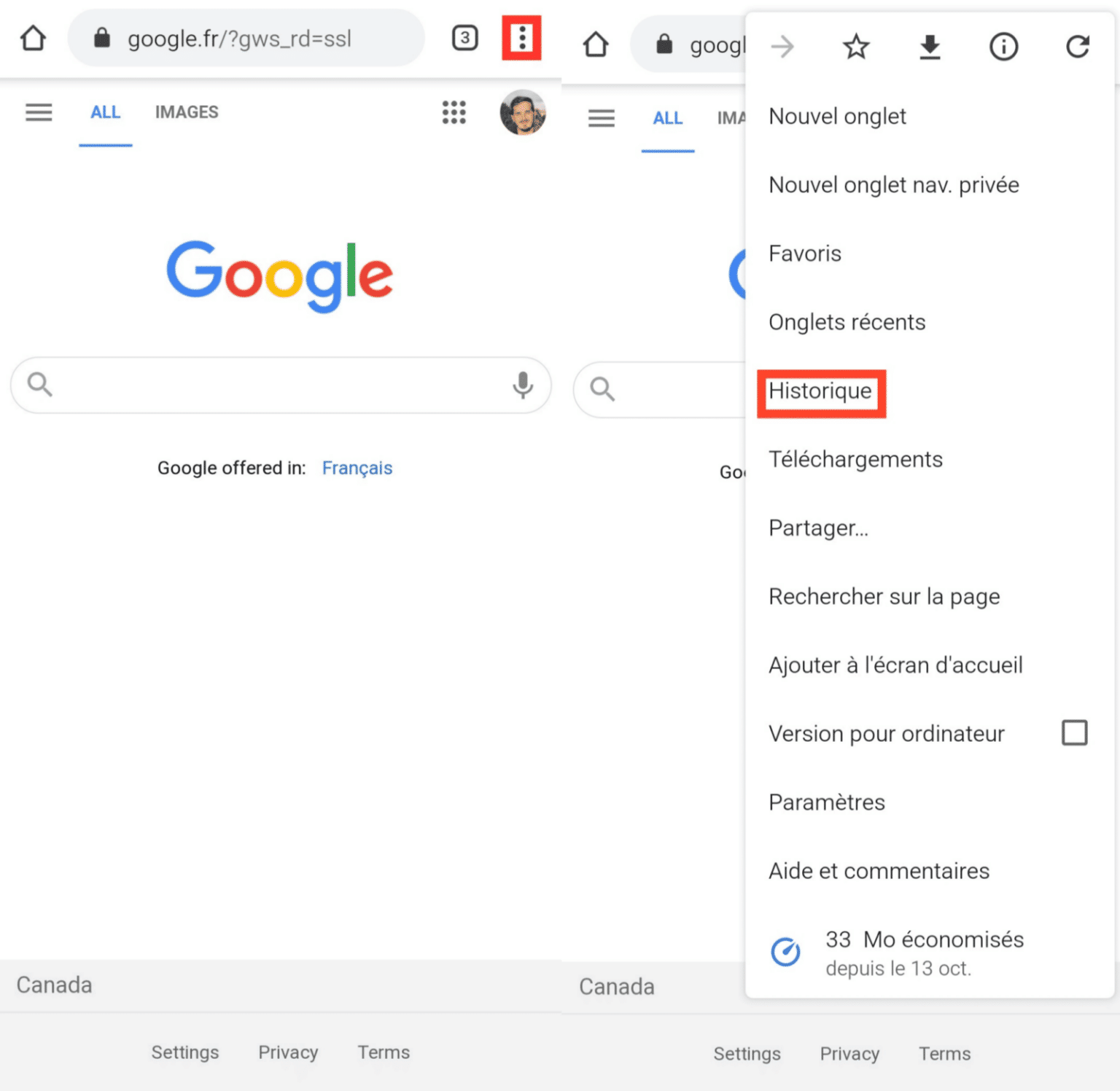 Gérer l'historique de navigation Google Chrome sur Android – DroidSoft
